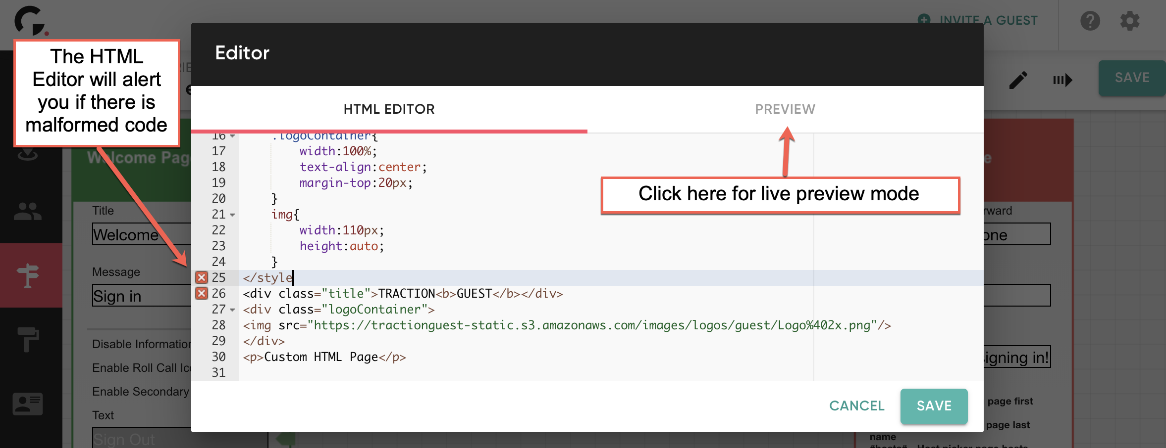 How do I use the HTML page?
