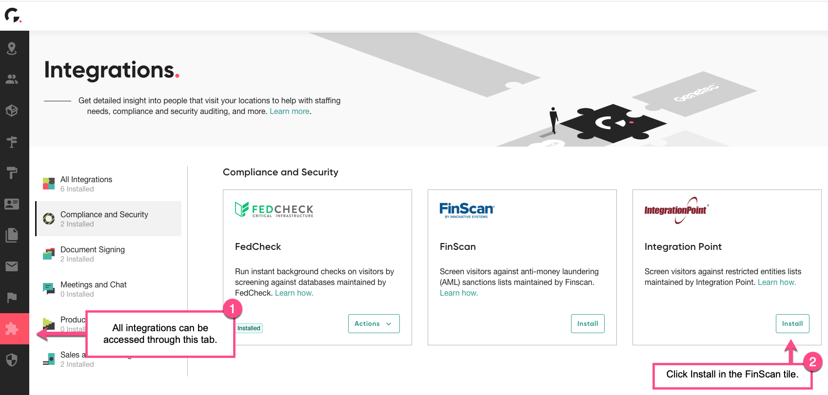 How does Traction Guest integrate with 3rd party watchlists?