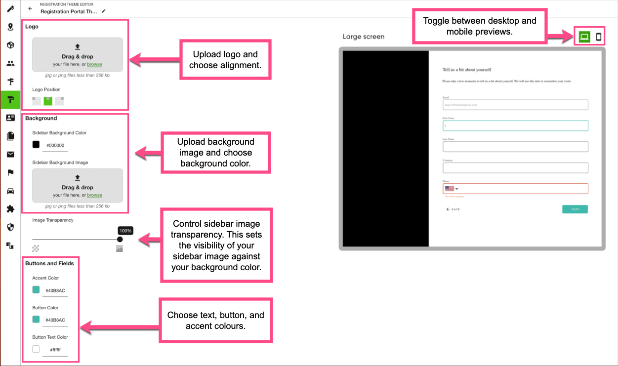 How Do I Change My Logo and Background Images (Theme Editor)?
