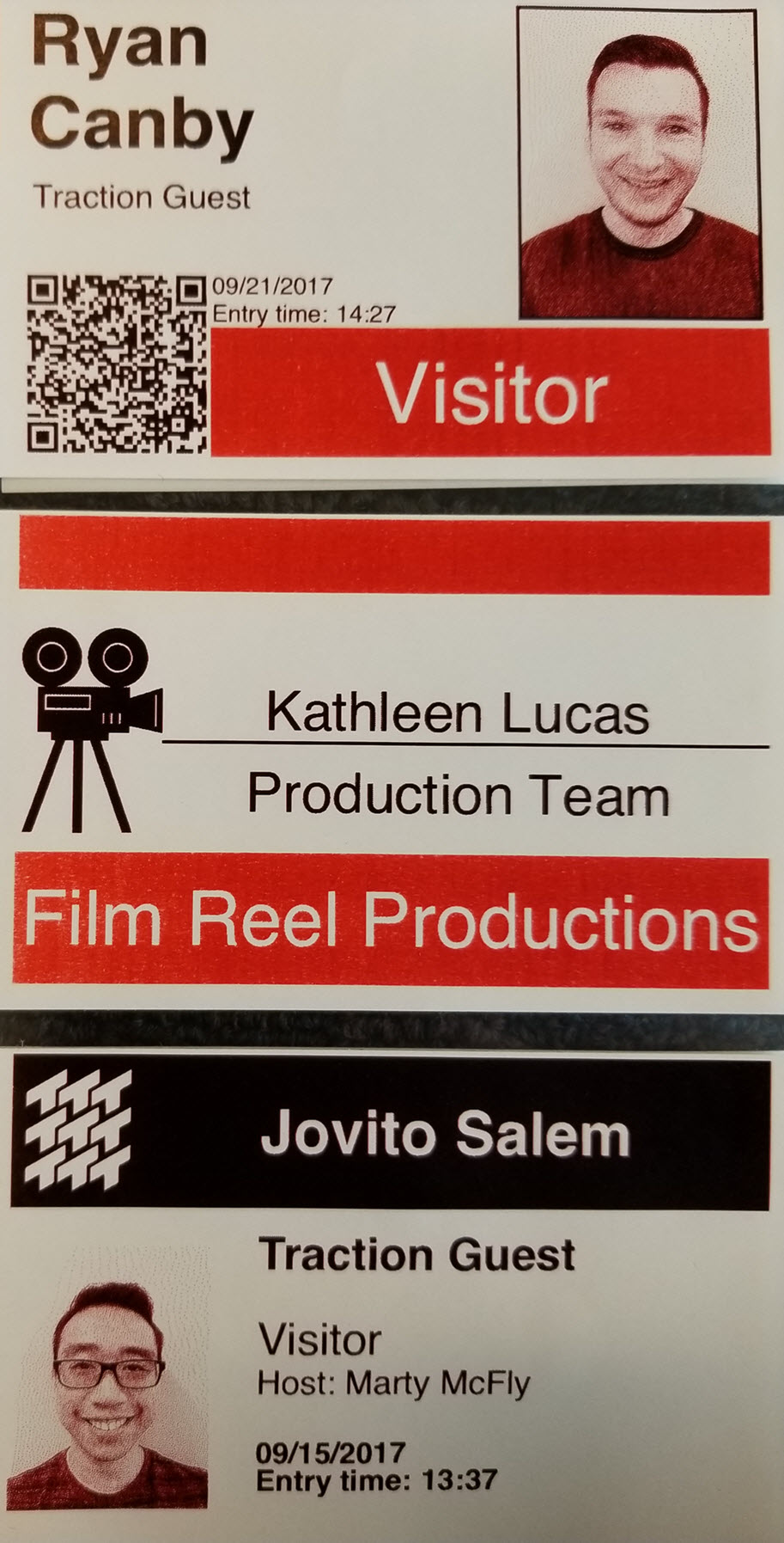 What styles of badges can I print?