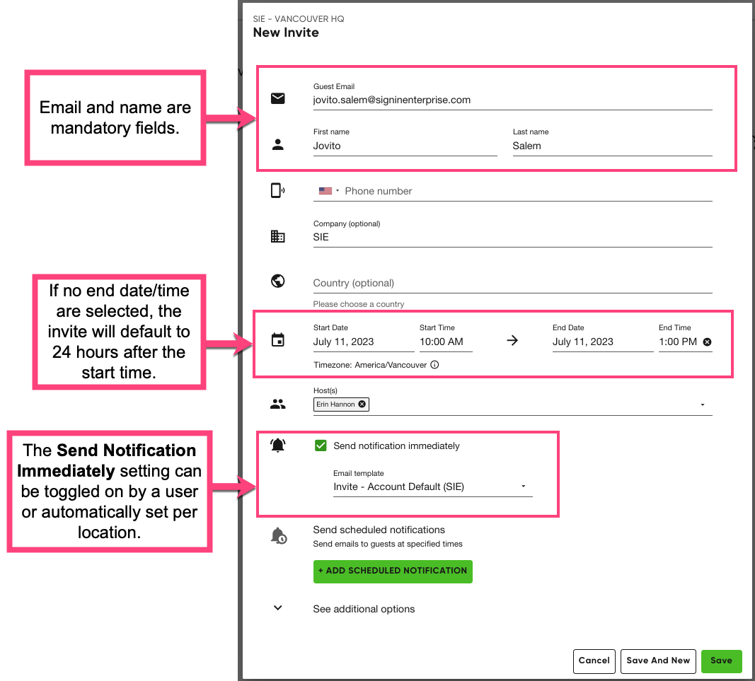 How Do I Create an Invite for Upcoming Guests?