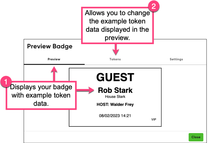 How Do I Use the Badge Editor?