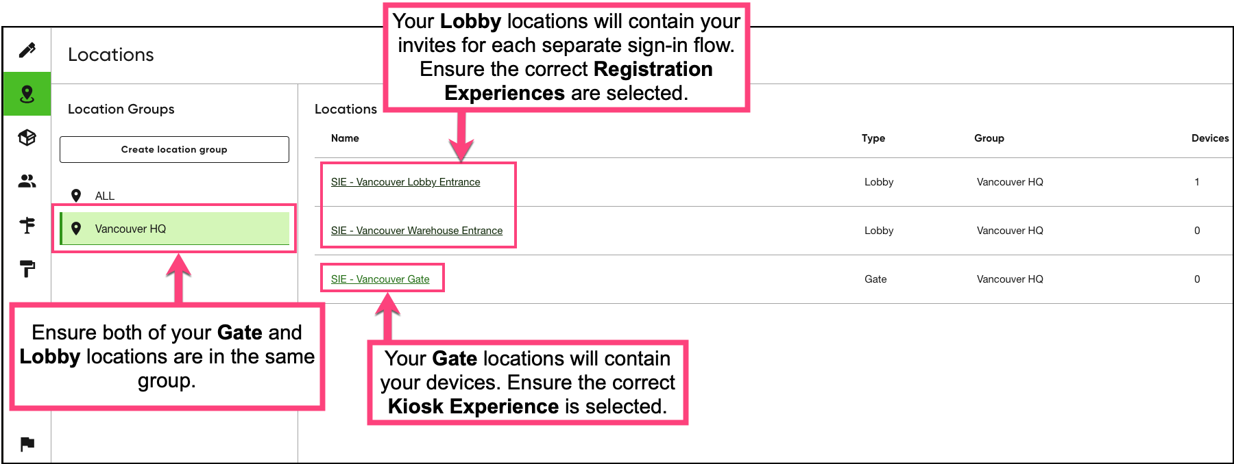 How Do I Set Up a Location?