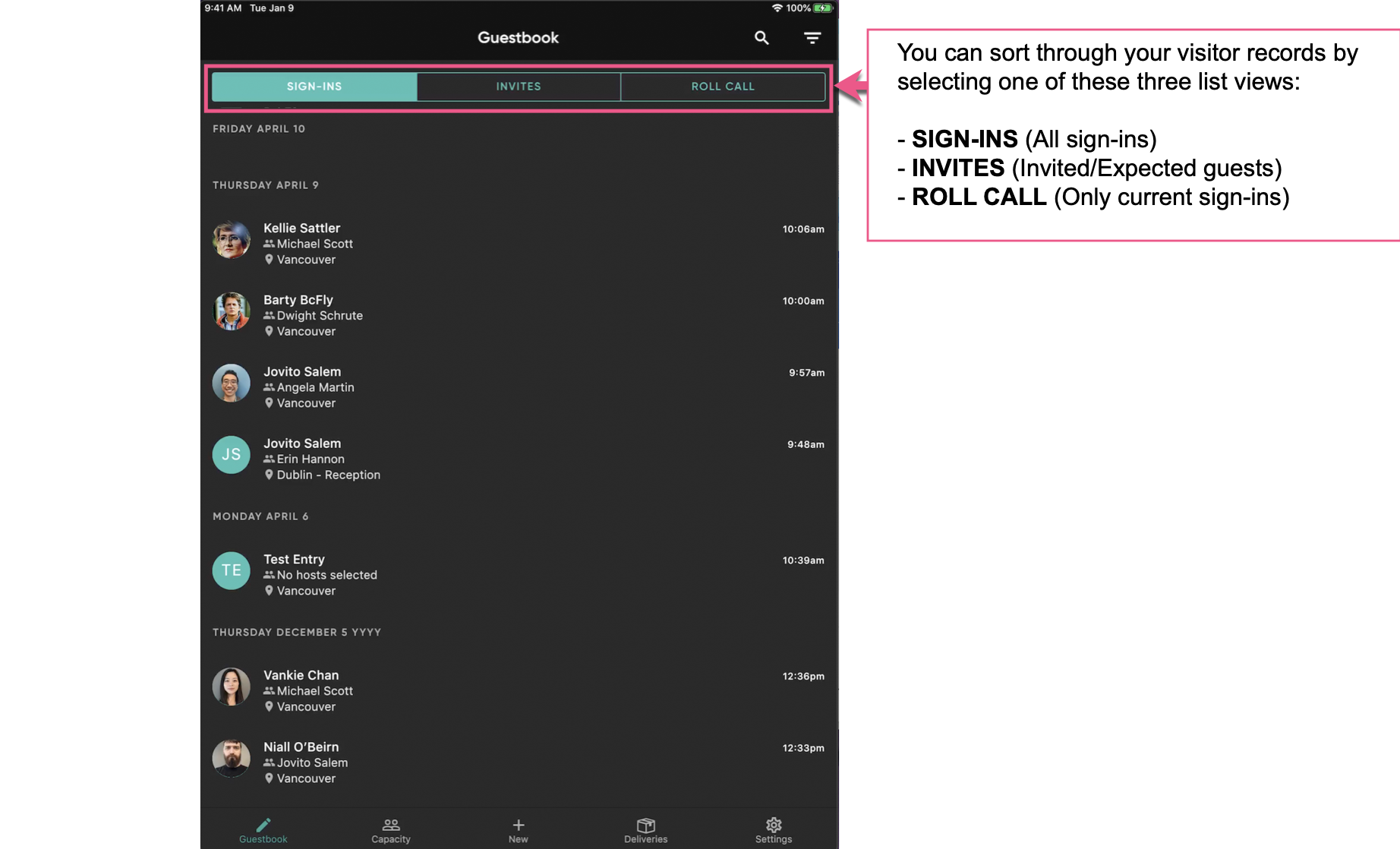 How do I use the Traction Guest Mobile app?