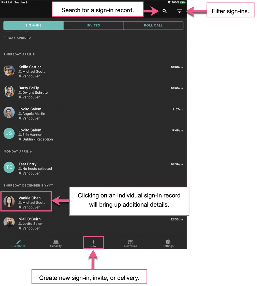 How do I use the Traction Guest Mobile app?