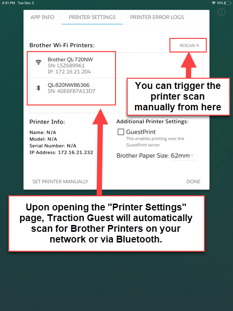 How do I setup my badge printer?