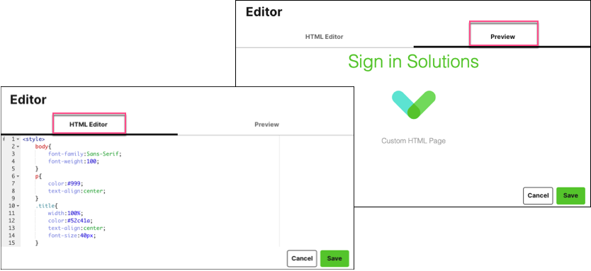 How do I use the HTML page?