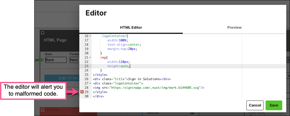 How do I use the HTML page?