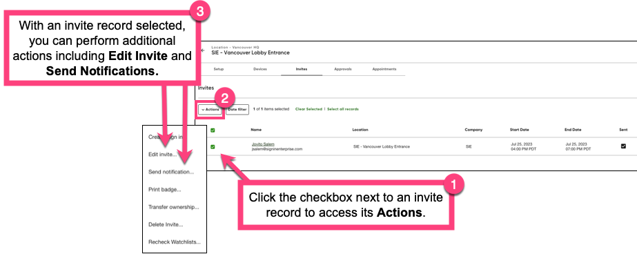 How Do I Create an Invite for Upcoming Guests?