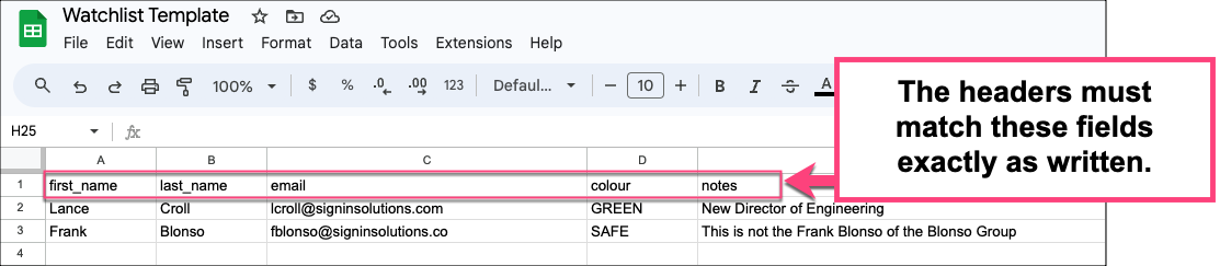 How Do I Add A Person To The Watchlist or Safe List?